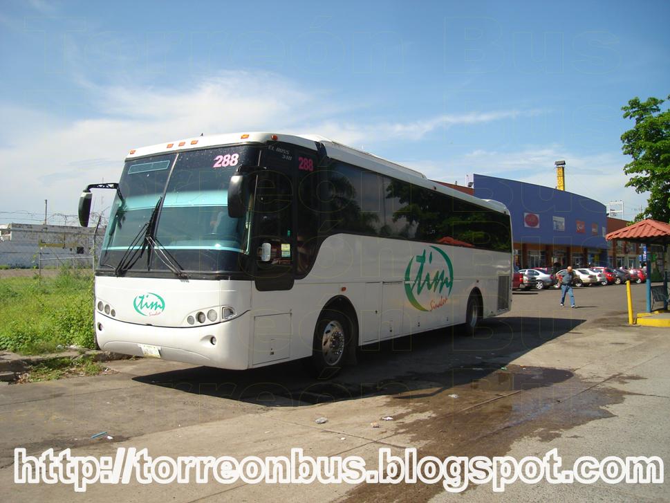 Torreón Bus: TIM Sinaloa Busscar el Buss 320
