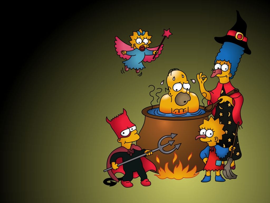 Simpsons Are The Best: The Simpsons Family Cooking Up Homer