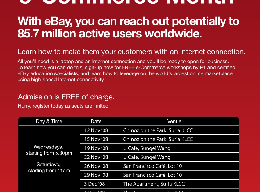 Emax Computer Technology Info Site: Free Ebay Basic Training Courses