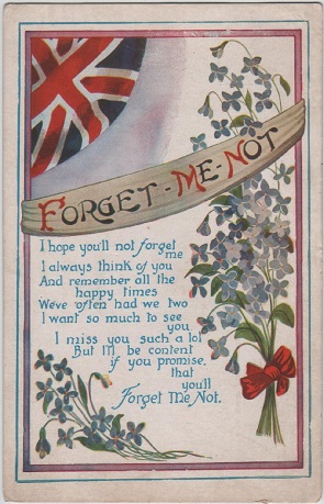 Vintage postcard - Forget-Me-Not | Vintage Postcards