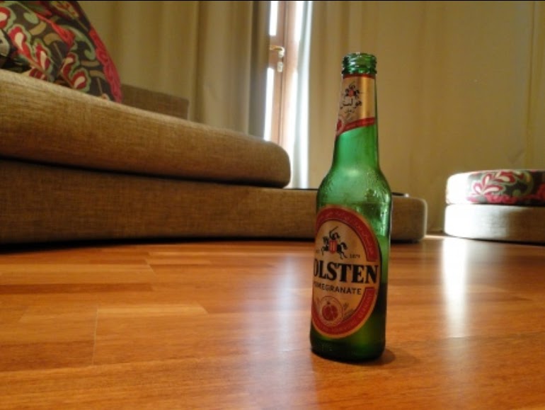 Shaqra & me: I Like Holsten Pomegranate:)