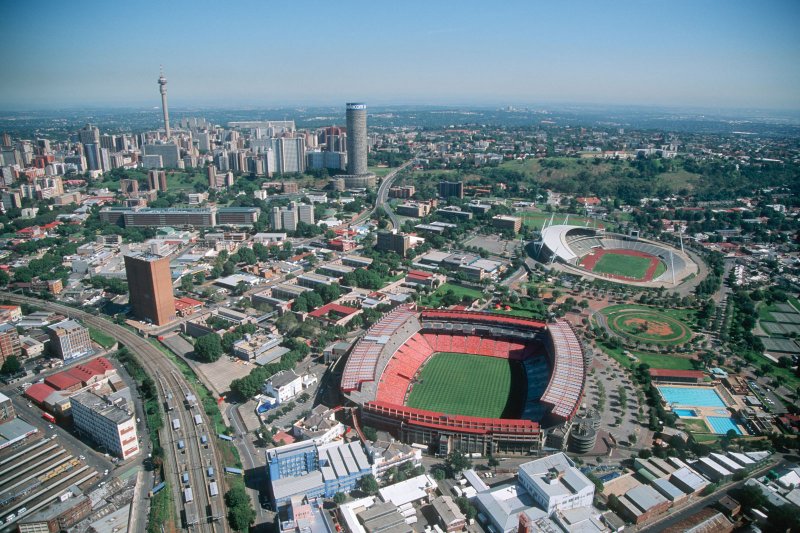 Na copa de 2010: Estádios da Copa - Ellis Park Stadium