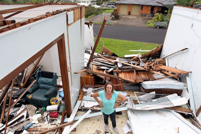 Rodrigues via Mauritius: Australia again...Zyklon Yasi