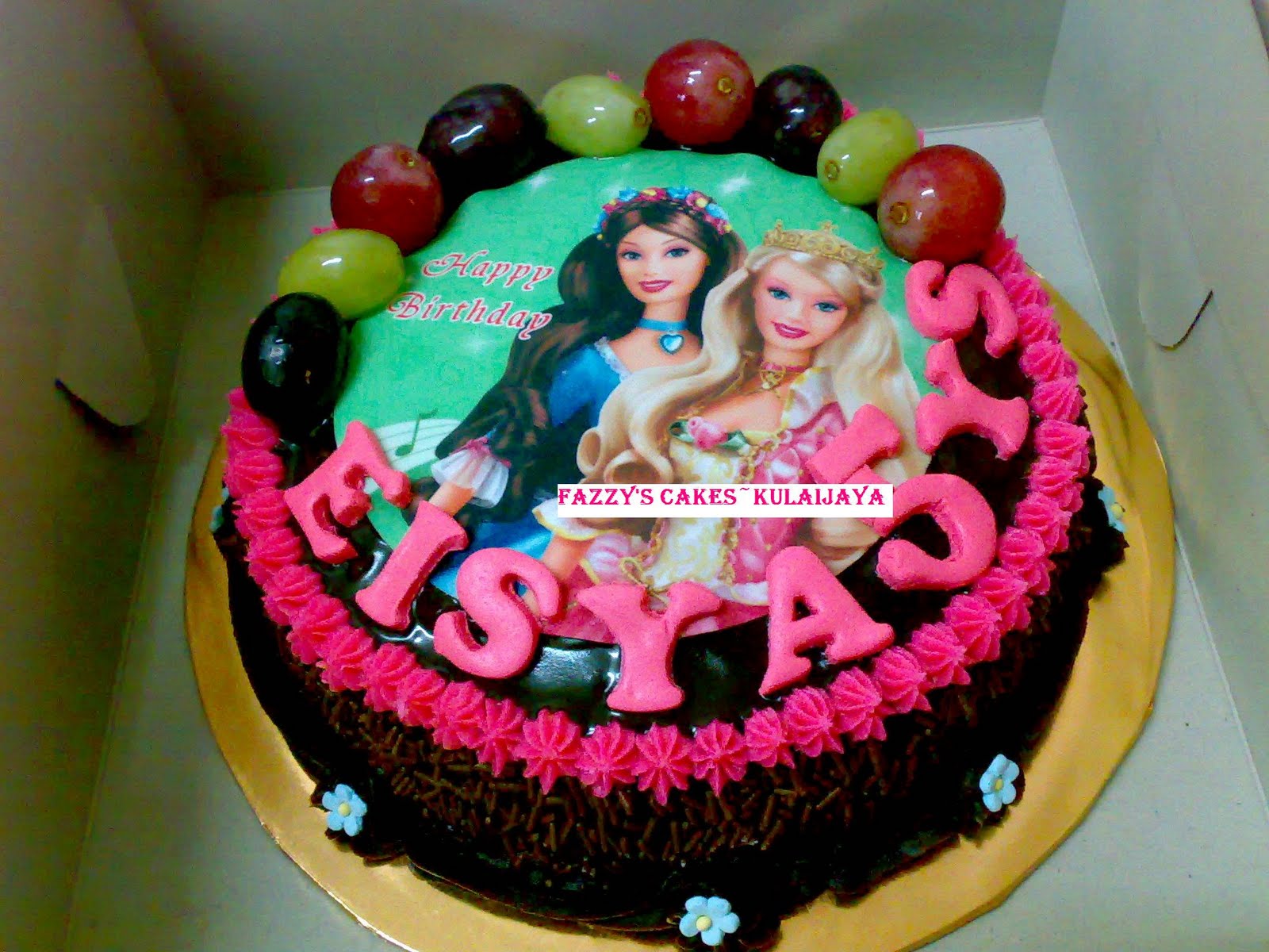 Welcome to....: Birthday Kek - Barbie Princess