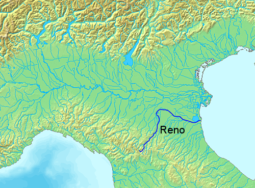 Lungo le acque del Reno: Fiume Reno