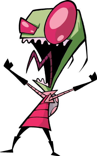 gir-a-mania: main characters of invader zim