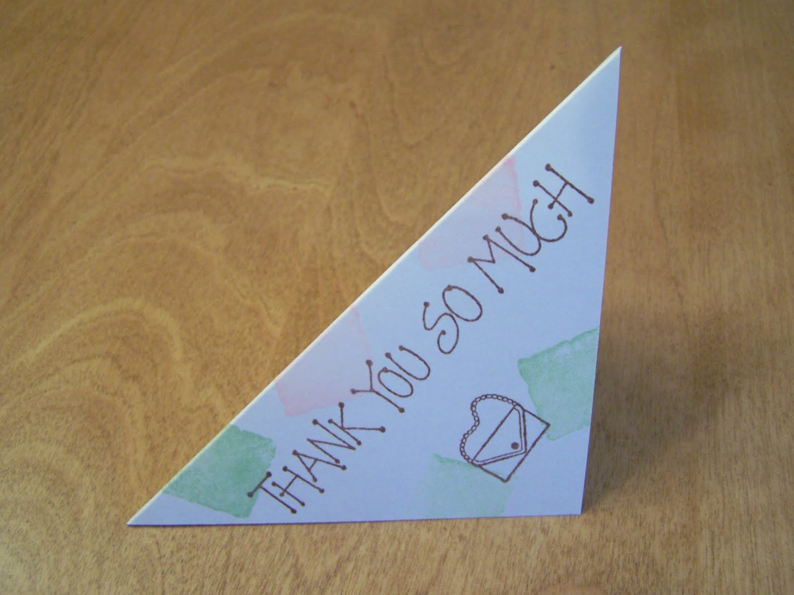 Midnight Creations: Simple but Cute Thank You Notes