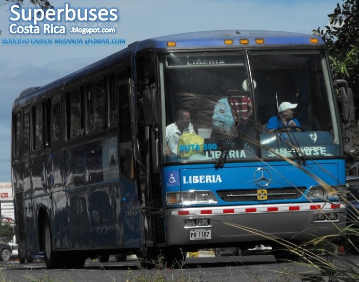 Superbuses Costa Rica: Autobuses de Liberia