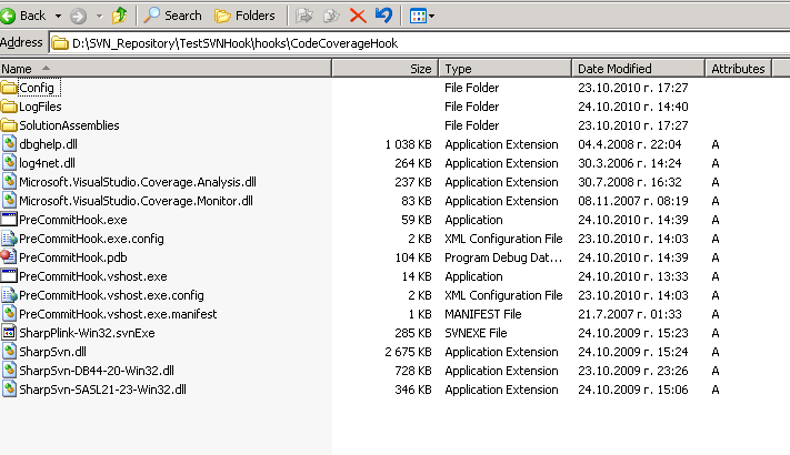 Professional .NET Articles: SVN Pre-Commit hook in C# for checking code coverage thresholds of ...