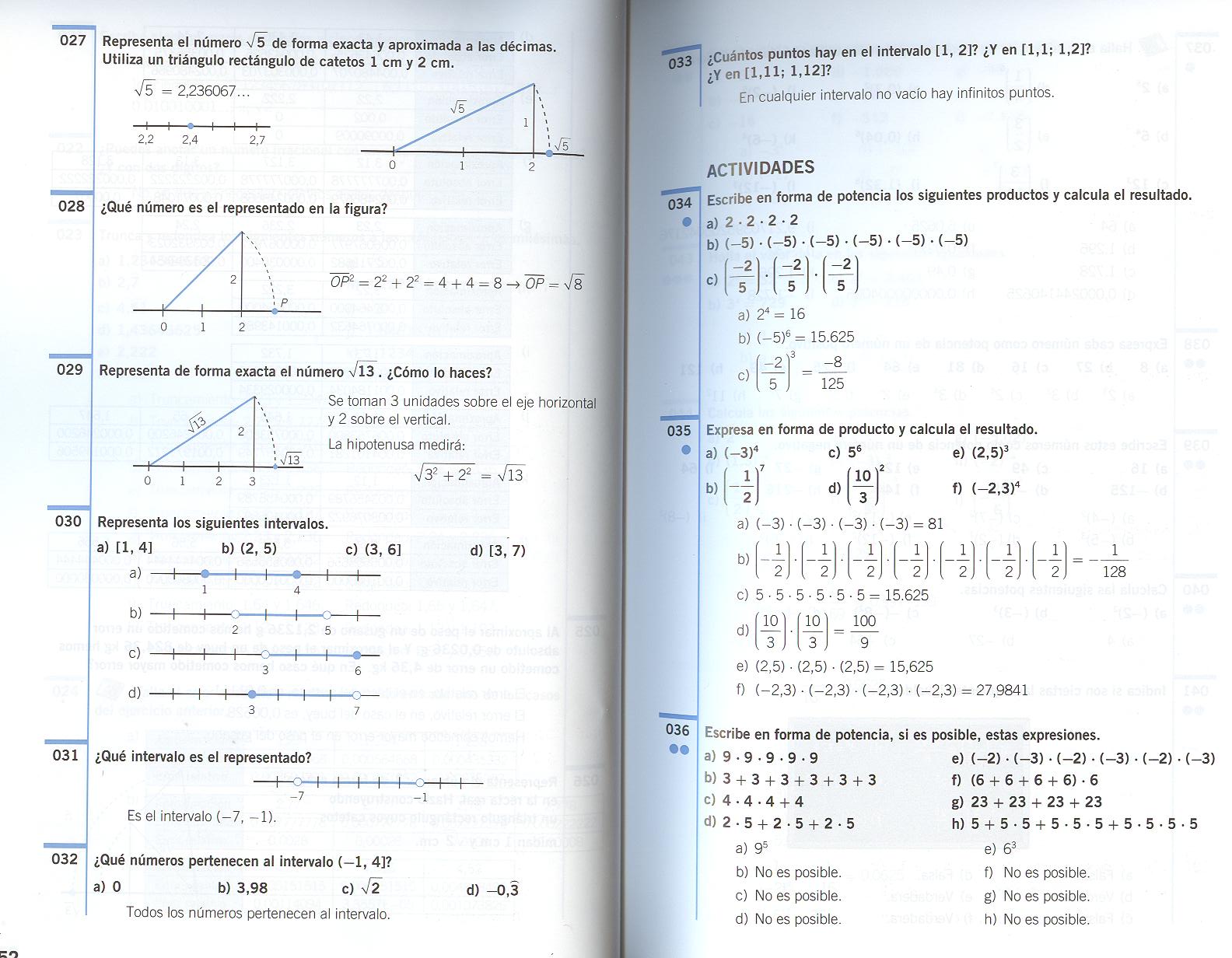 Matemáticas y... lo que caiga: Números reales: ejercicios y soluciones
