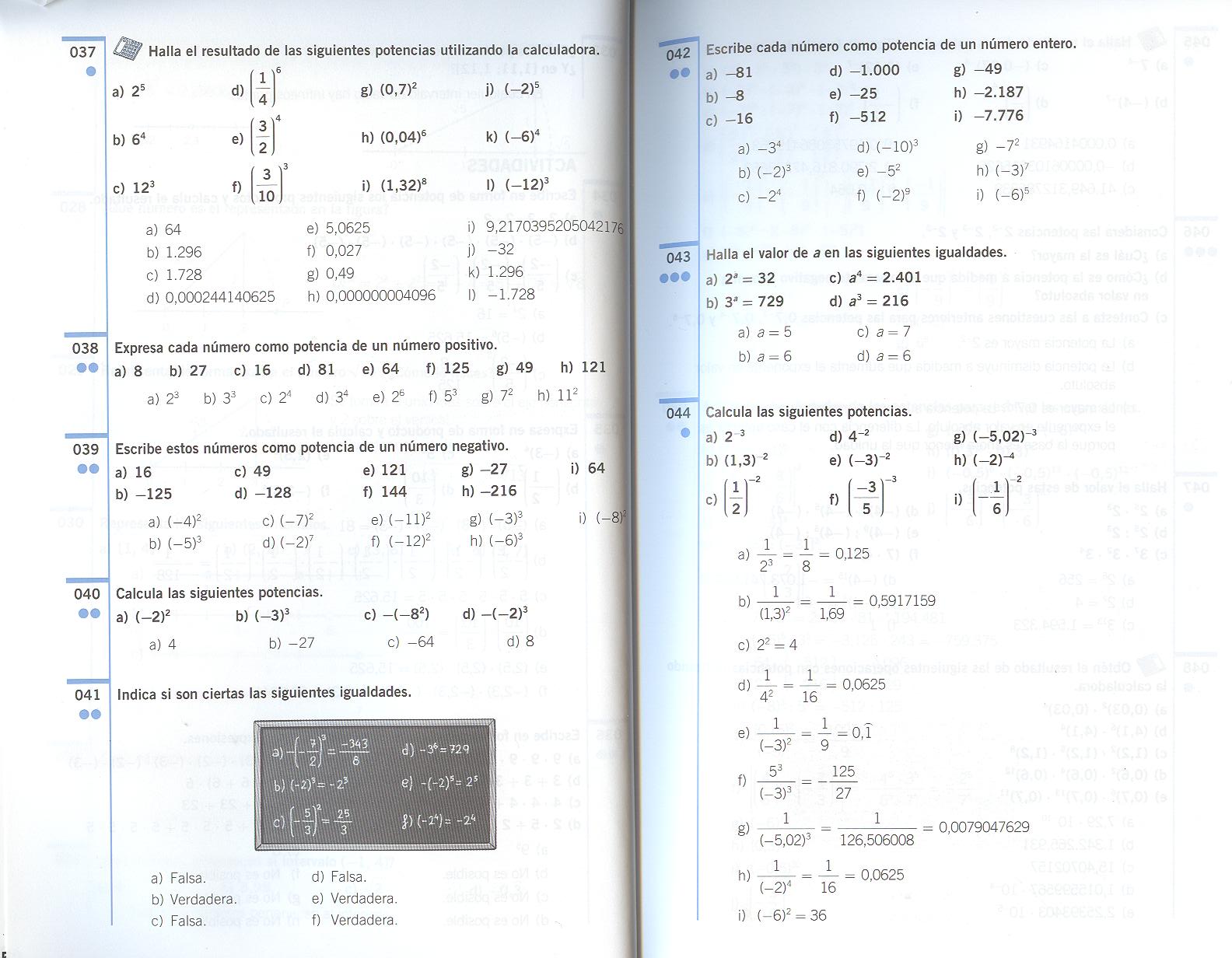 Matemáticas y... lo que caiga: Números reales: ejercicios y soluciones