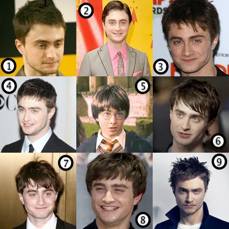 Daniel Radcliffe,Qual o melhor corte? - SENHORITA MI