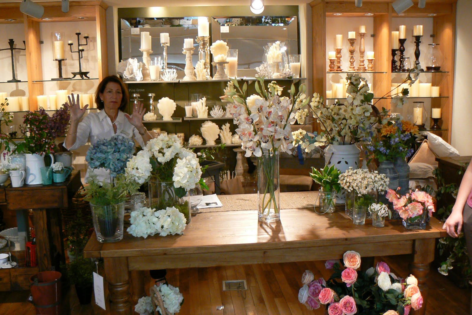Tutu Style: Pottery Barn Floral Arranging Class