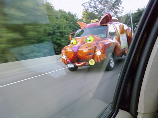 A NEW DIMENSION: Wacky cars