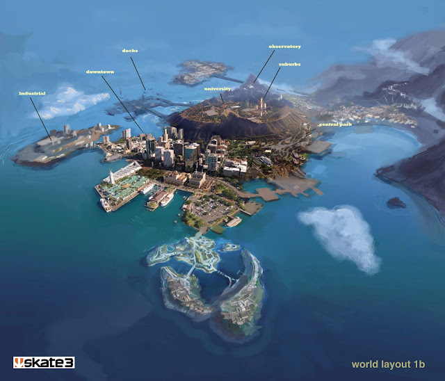 Tom Johnson Concept Art & Design: Open World Layouts and Design