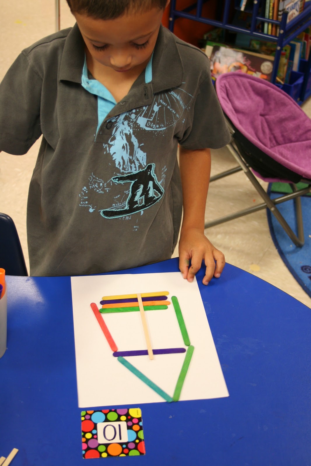 Mrs. Lee's Kindergarten: Math with Popsicle Sticks