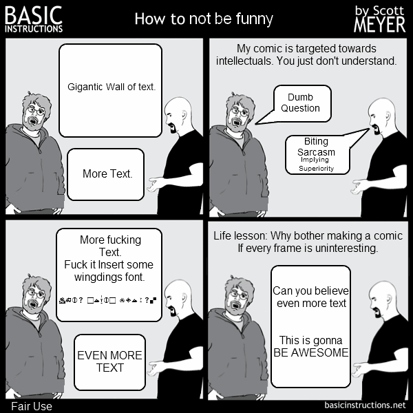 Randomly Reticulated: How To Not Make A Web Comic