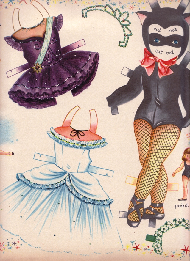 ☆Sharon's Sunlit Memories☆: Little Ballerina Paper Dolls