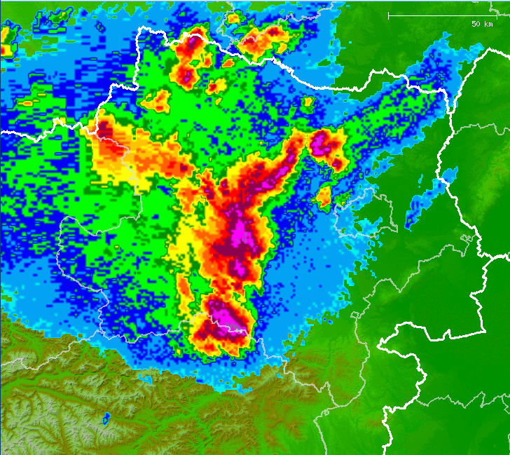Rund ums Wetter: 12.06: Superzellen, LEWP, möglicher Tornado im Waldviertel