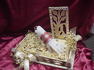 RANJANA ARTS WWW.RANJANAARTS.COM: decorative tray of wedding packing ...