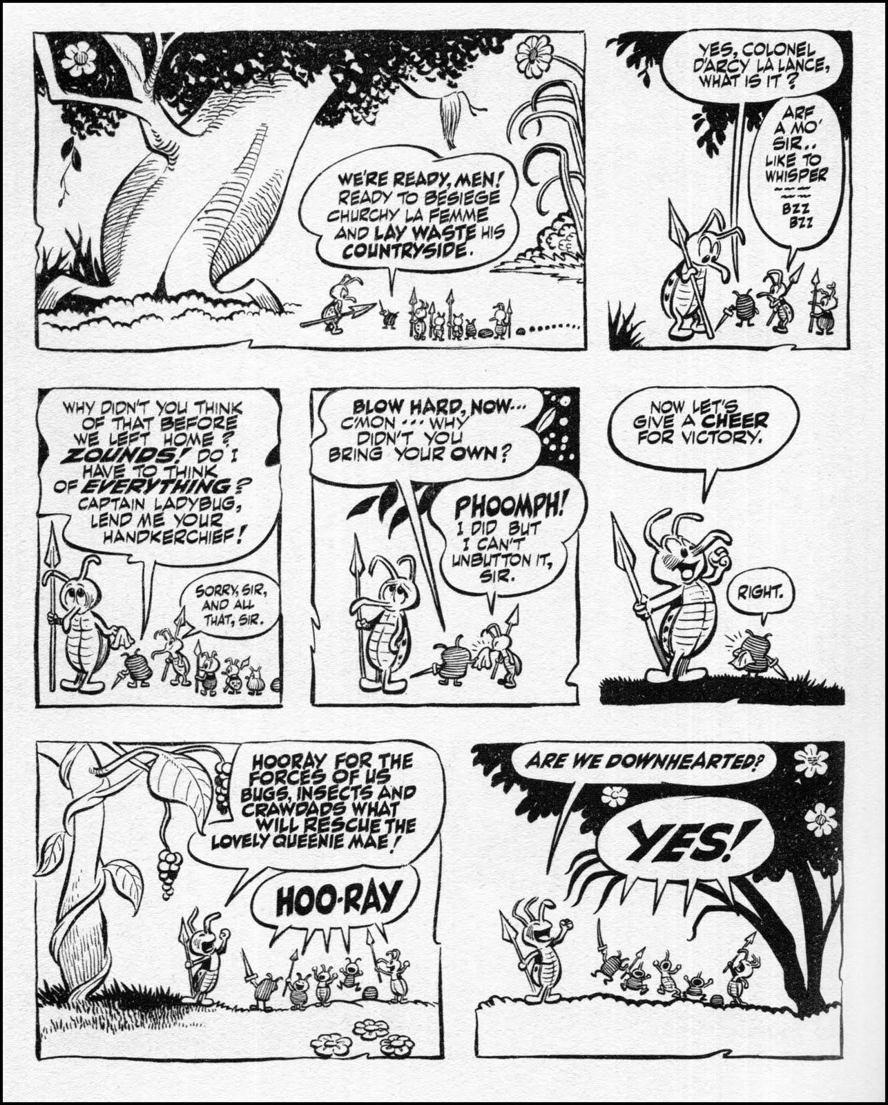 Whirled of Kelly: A Vast Army of Bugs