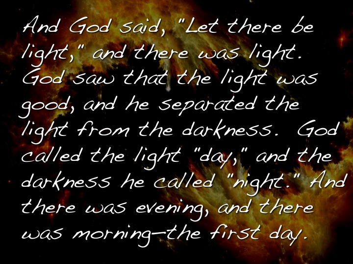 Jesus Dust: Light as a Biblical Metaphor Pt. 1