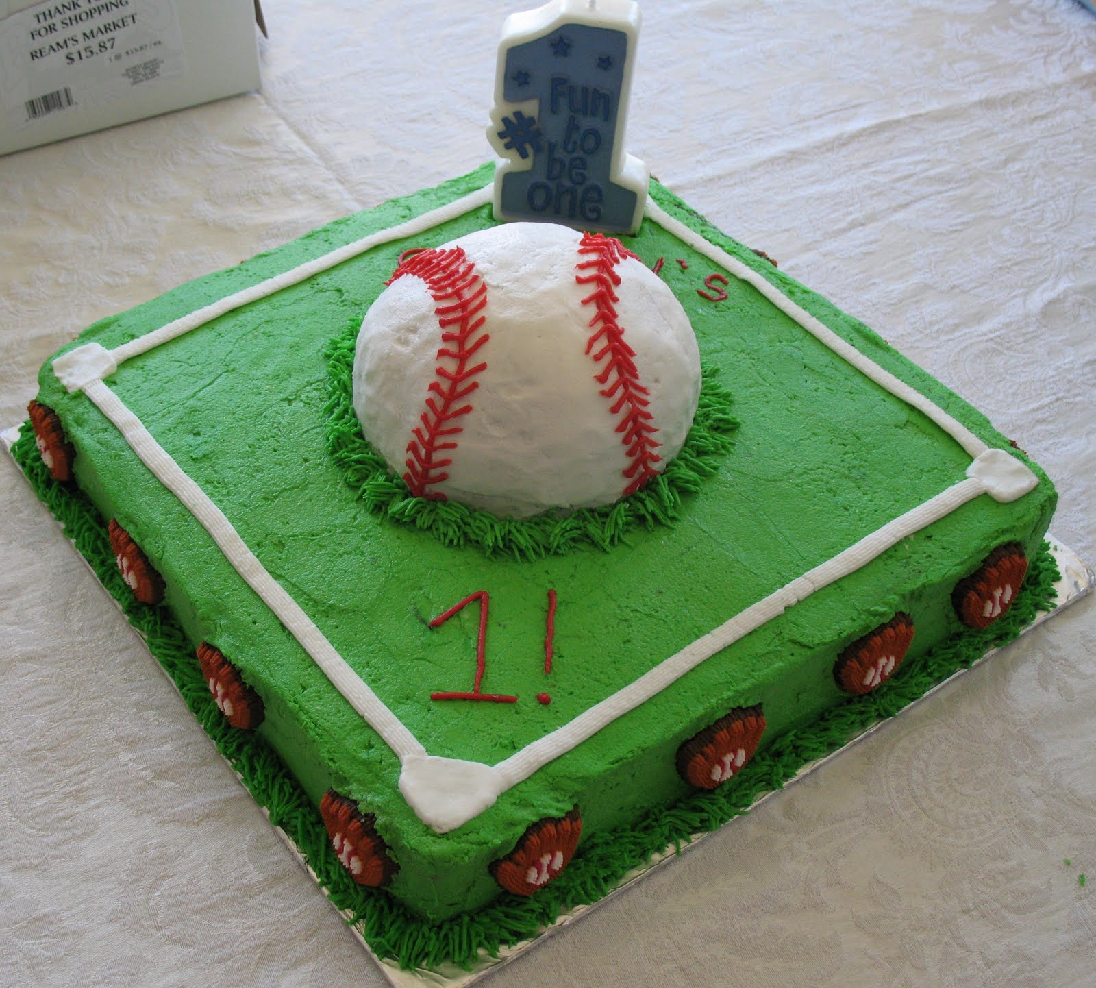 J's Cakes: Baseball Cake