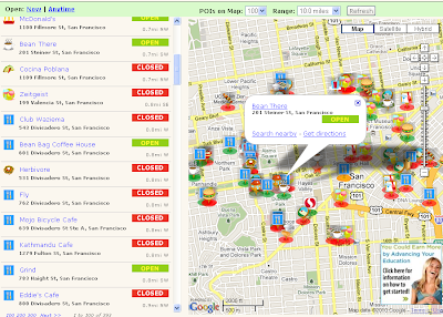 GeoSpot Geo-Context Information Service