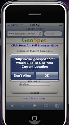 GeoSpot Geo-Context Information Service