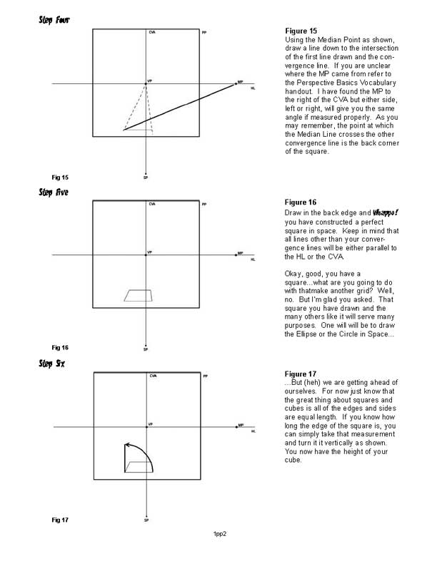 SonjebasaLand: Perspective Drawing: One Point Cube