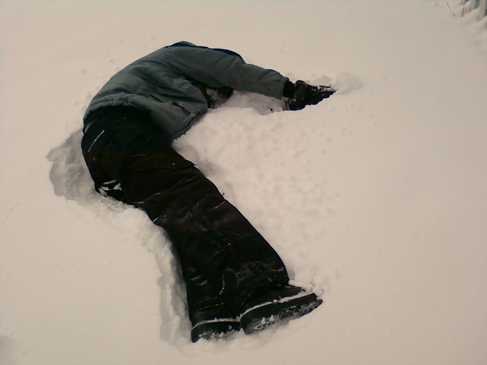 itwalkedonmypillow: snow angles