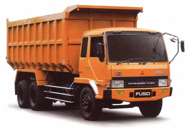 Makibi: Rent: Dump Truck: Mitsubishi FN 527 6 x 4 (MS & ML)