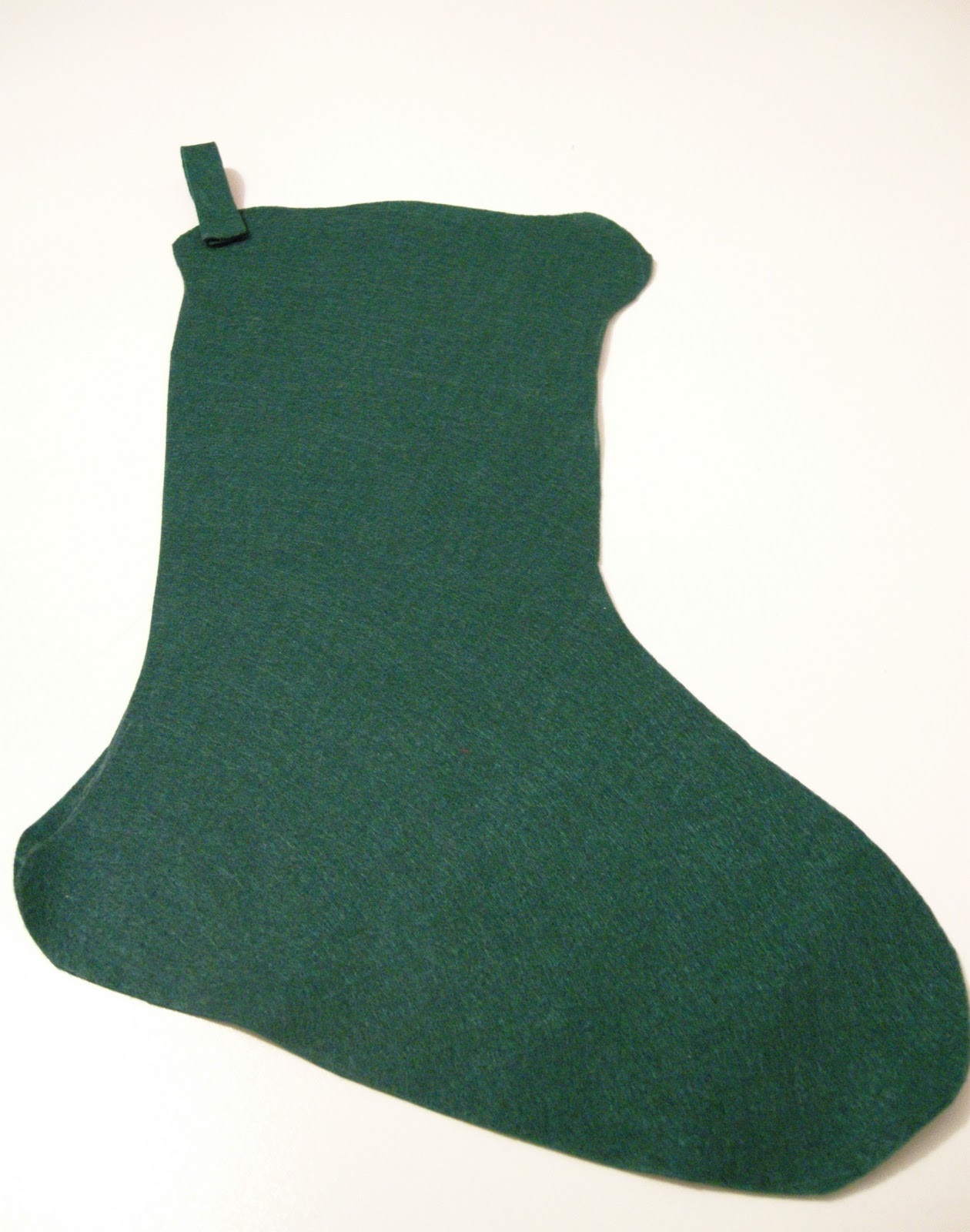 Etcetorize: Super Easy Felt Stocking