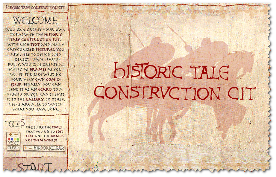 Uncle Ersatz' Digital Ephemera: Historic Tale Construction Kit