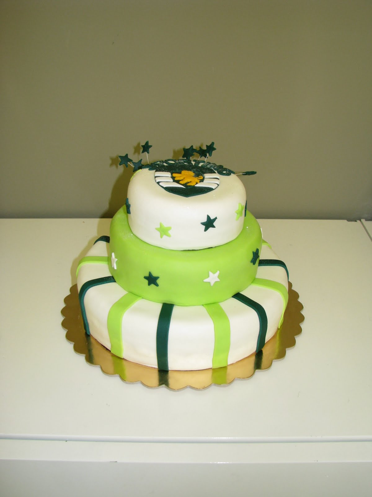 os bolos da Sandra Lu: Bolo Sporting