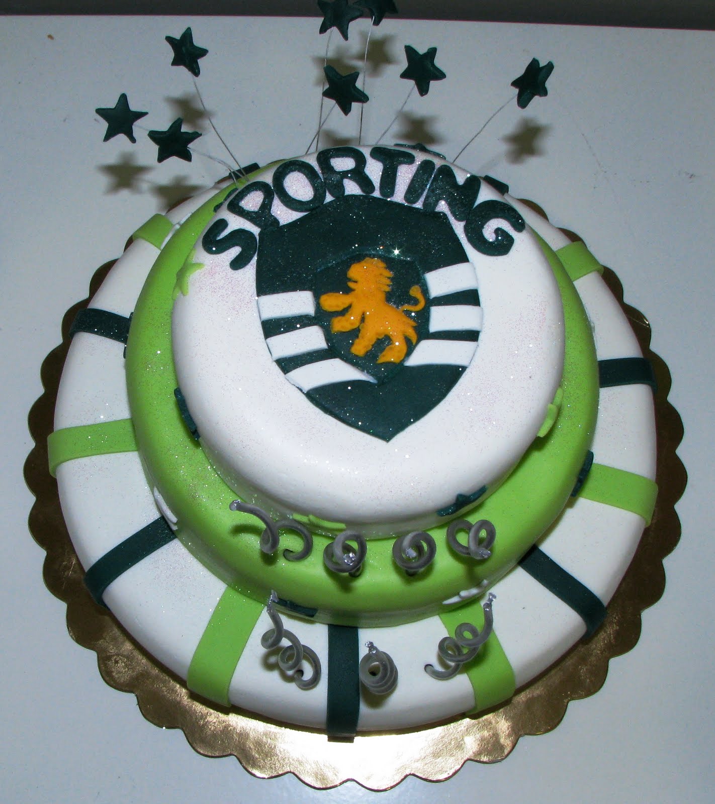 os bolos da Sandra Lu: Bolo Sporting