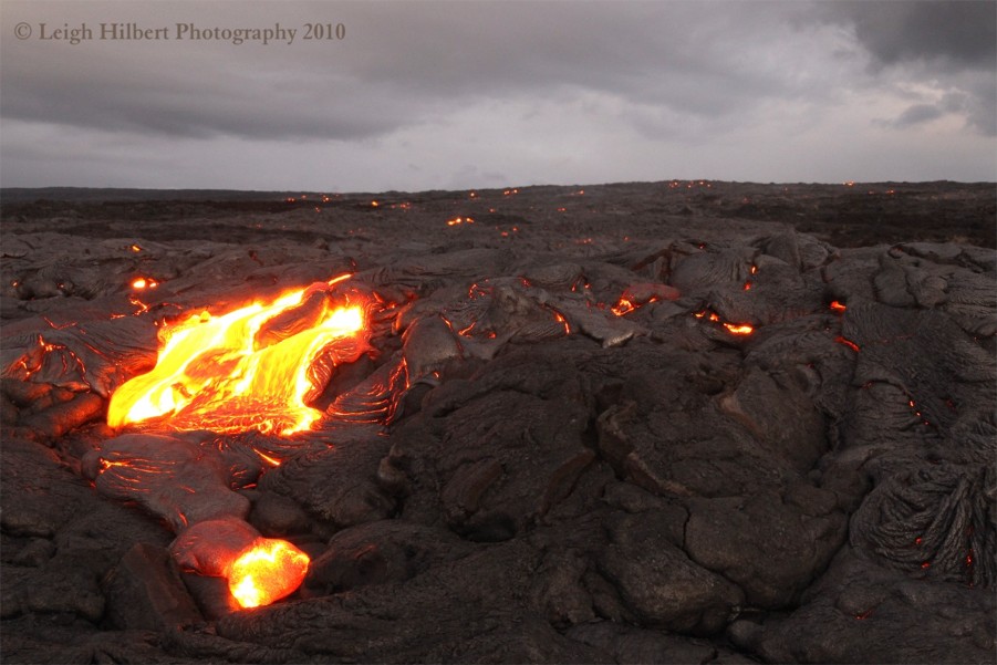 HAWAIIAN LAVA DAILY: ~ Pali lava sprawling broadly – continuing down ...
