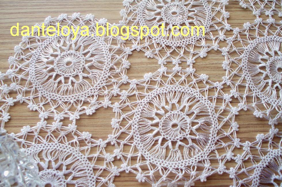 DANTEL MASA ÖRTÜSÜ YUVARLAK MODEL - Canım Anne