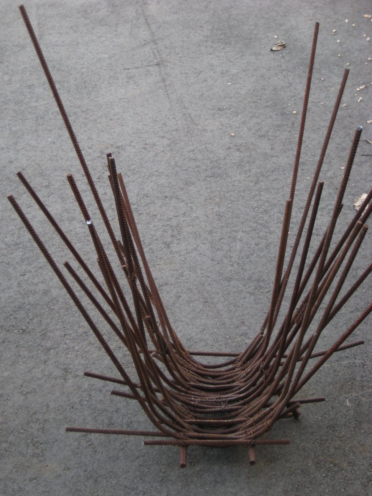 Rustnstuff: Rusted metal bower