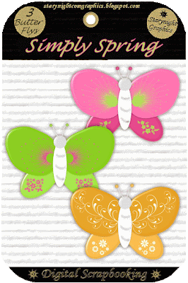 Starynight.Com Digital Scrapbook Kits: Simply Spring Digital Scrapbook ...