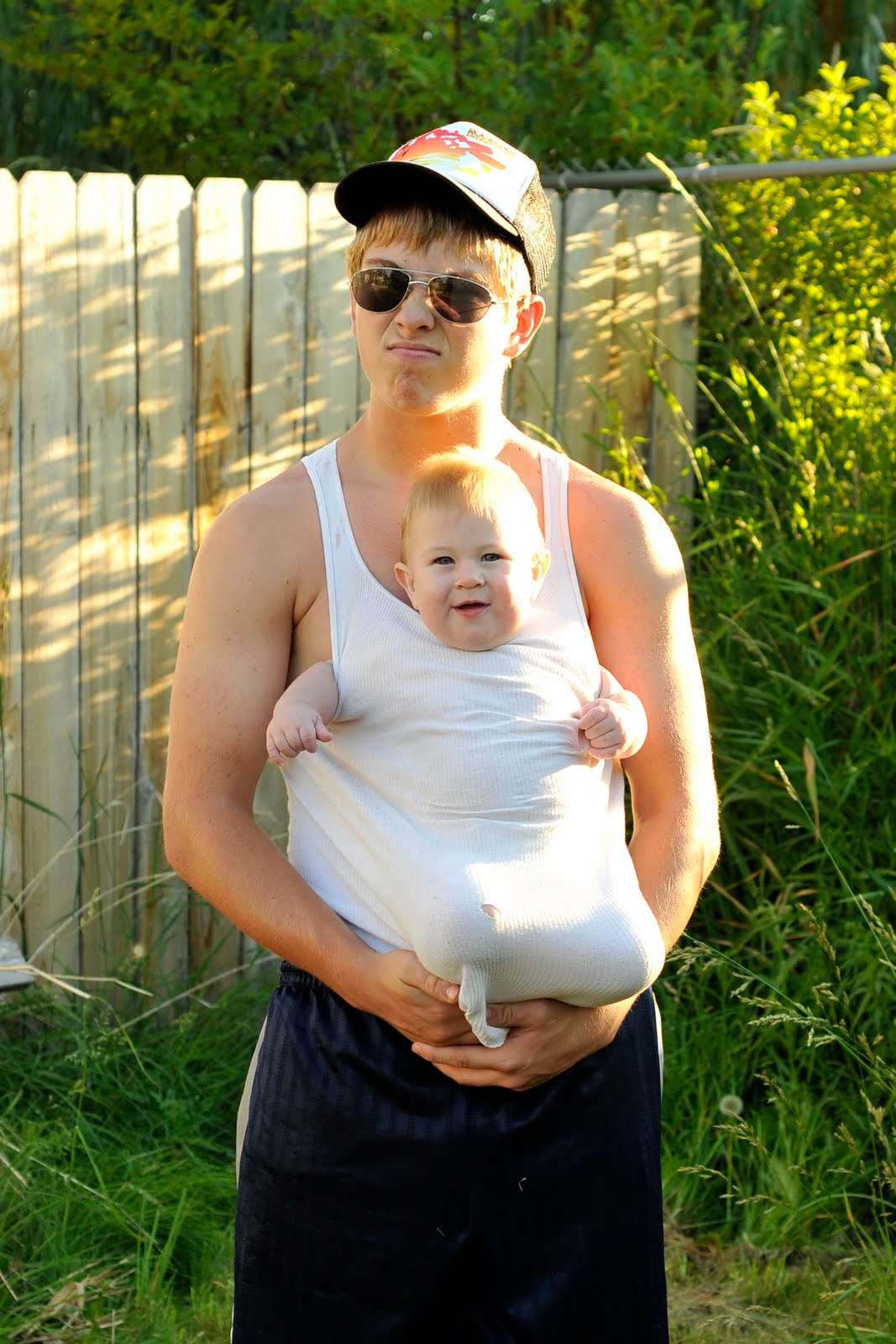 Haddon Photography: Redneck Baby Carrier