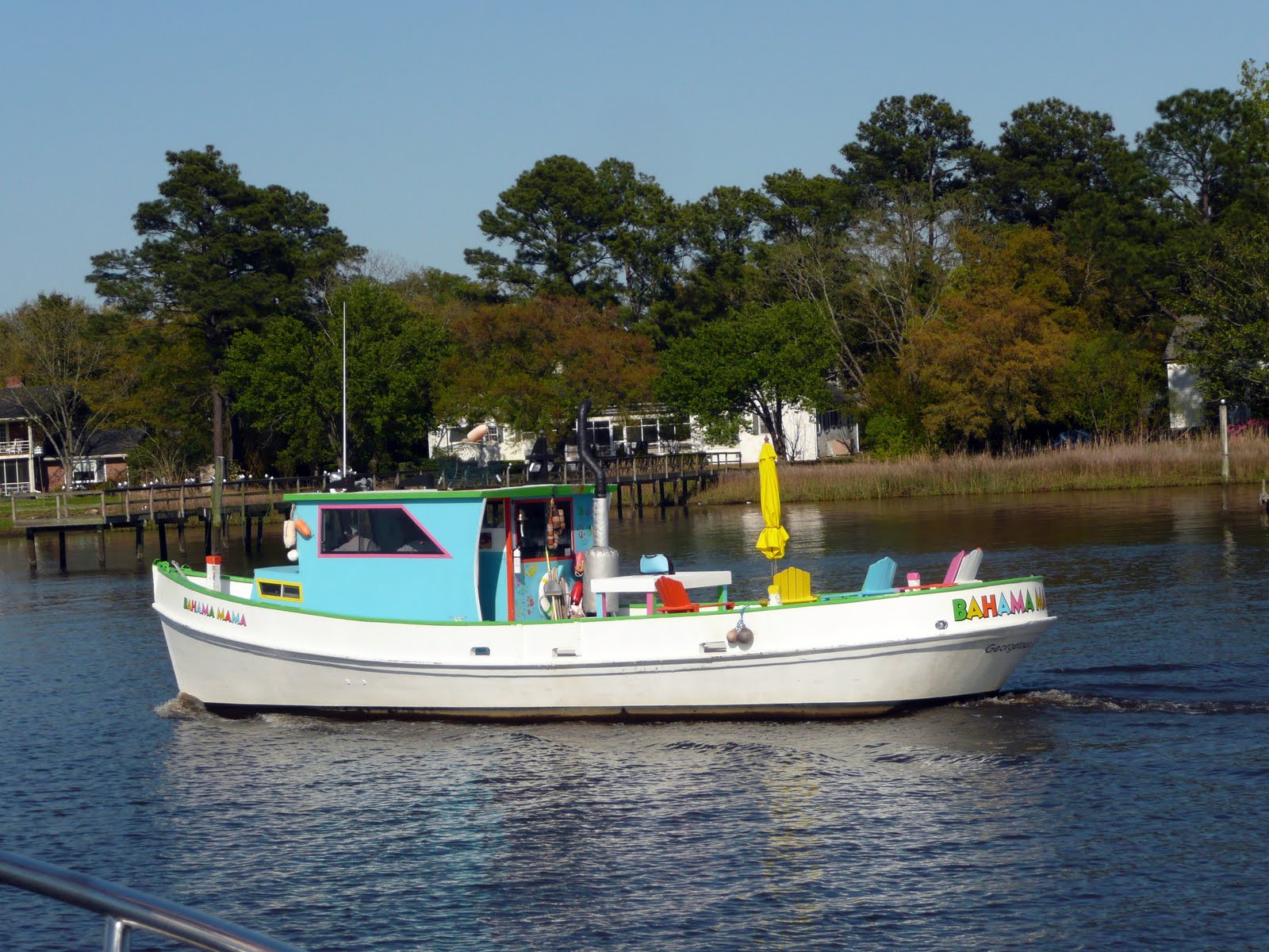 Izzy and Jeff's Most Excellent Adventure: Thank you Mr. Tug Boat Driver!