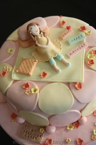 My Precious Cakes: Birthday Cake for Catherine