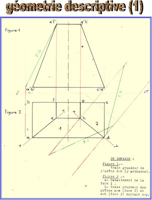 Le boiseu du NIVOLET: GEOMETRIE DESCRIPTIVE
