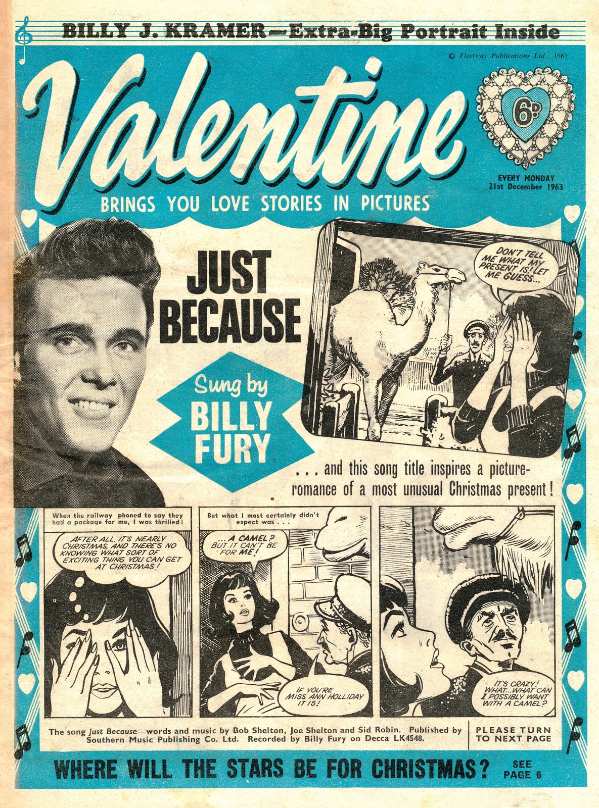 Out Of This World: British Girls' Romance Comics: Valentine 21st ...