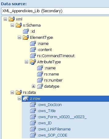 SHAREPOINT / INFOPATH SOLUTIONS: SHOW DOCUMENT LIBRARY SPECIFIC ITEMS ...