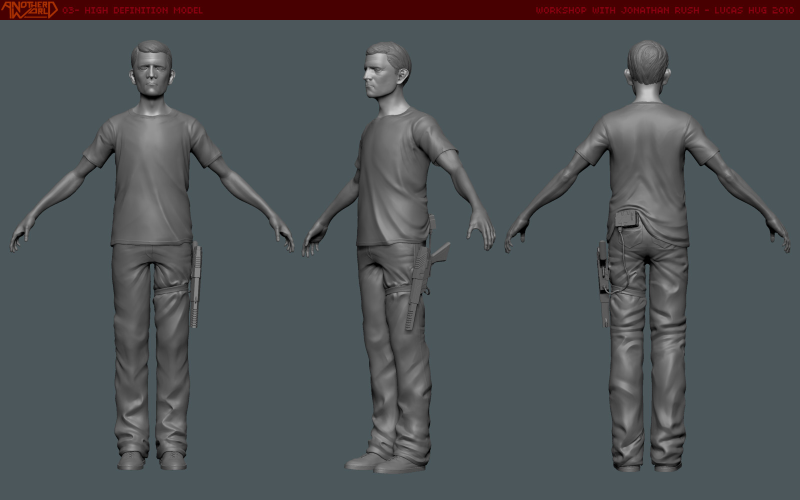 Lucas Hug: Lester from "Another World" (realtime model)