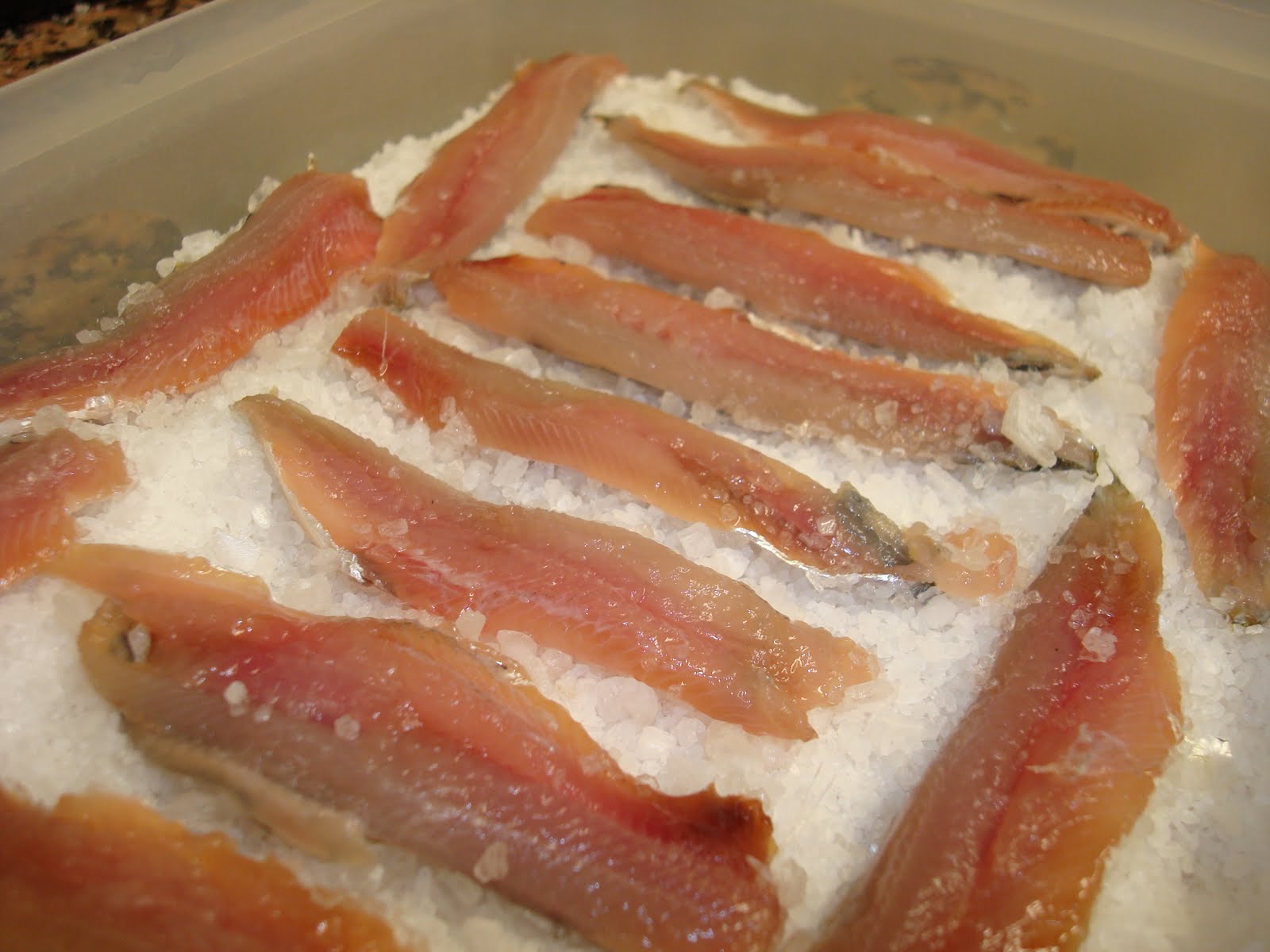 Chicane: Recetas de cocina: sardinas en salazón