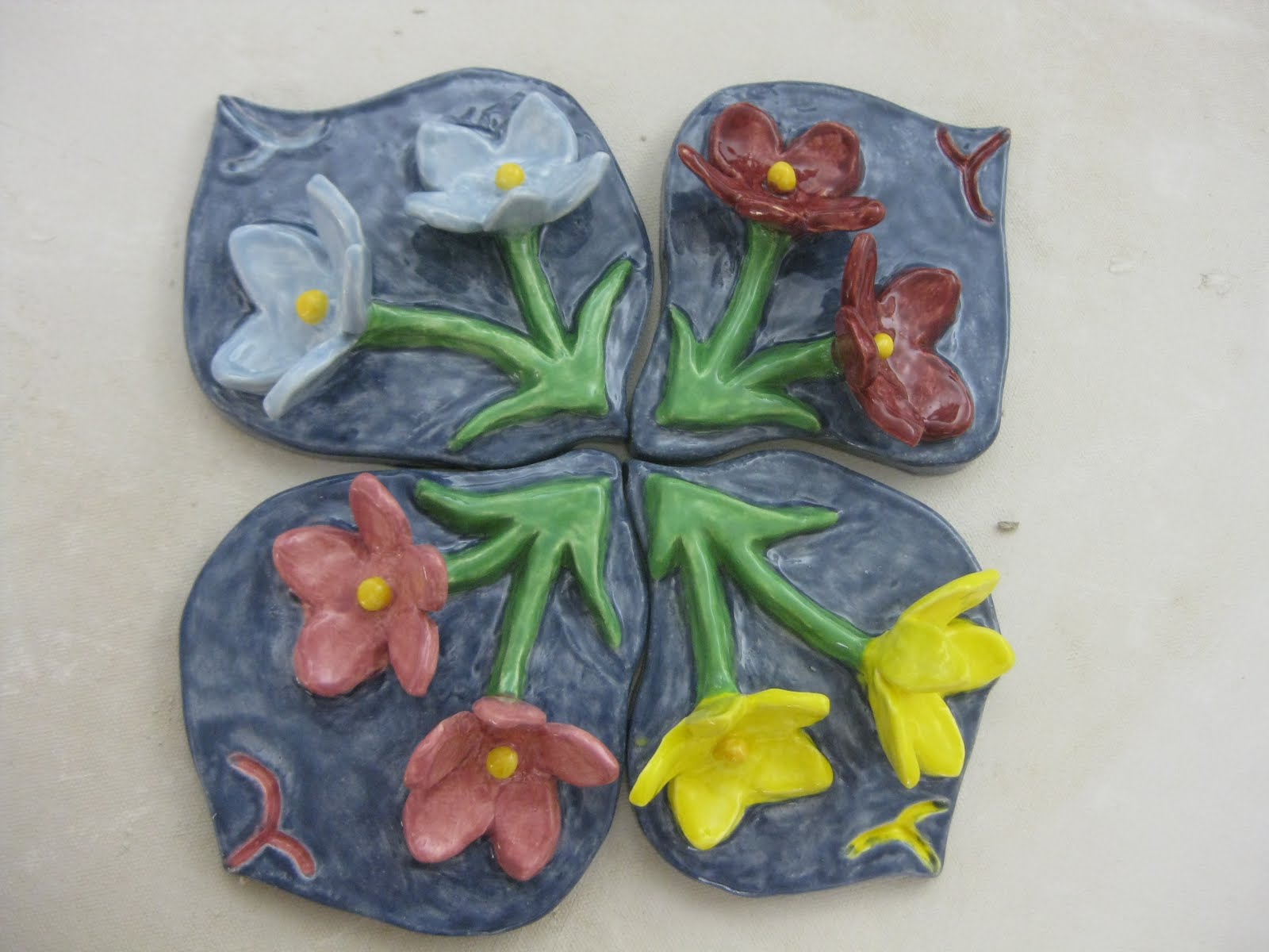 BHS Art Gallery: Ceramics - Mosaics/Puzzles