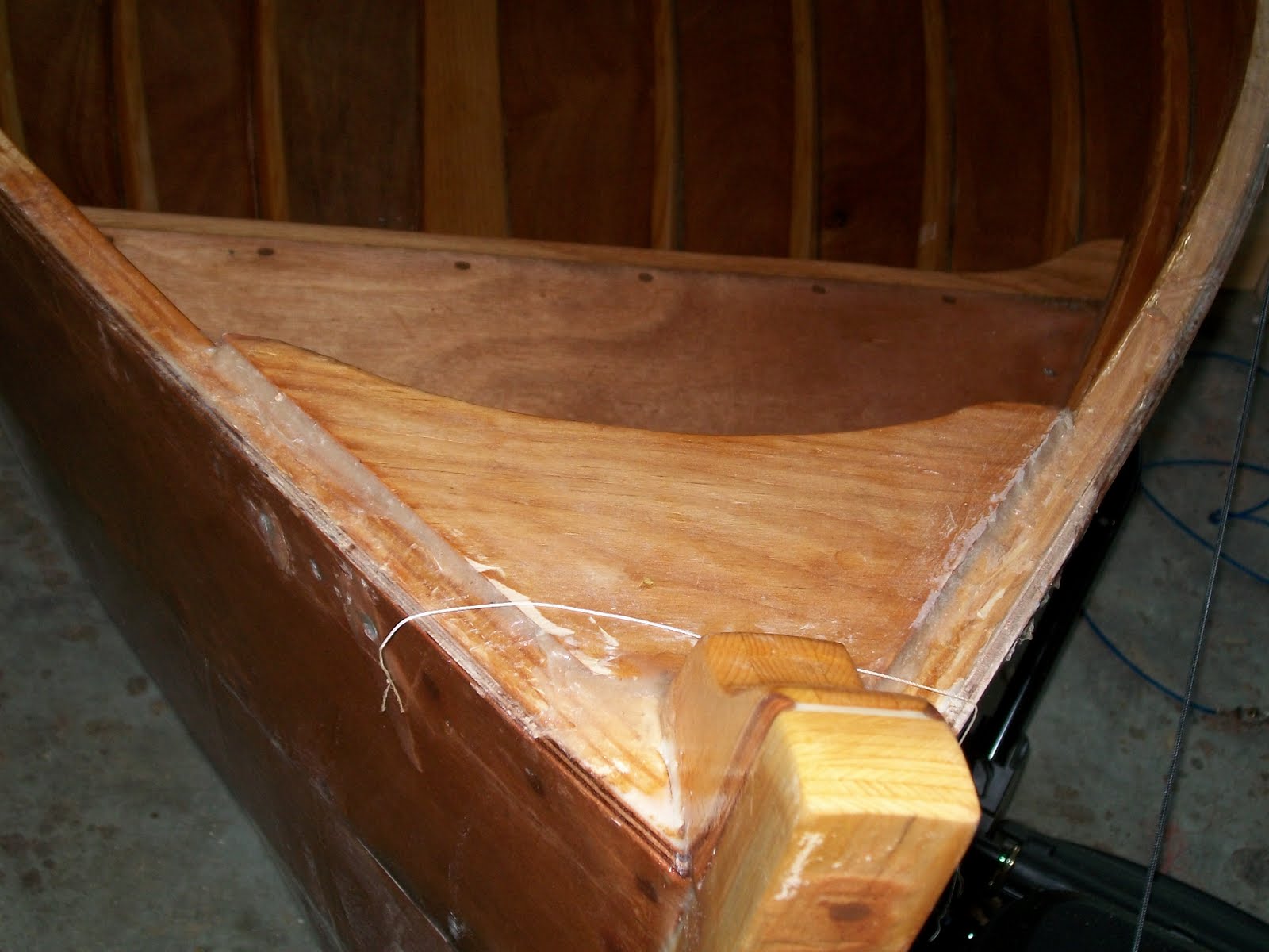 Building the Penobscot 14 Sailboat: More photos showing interior build ...